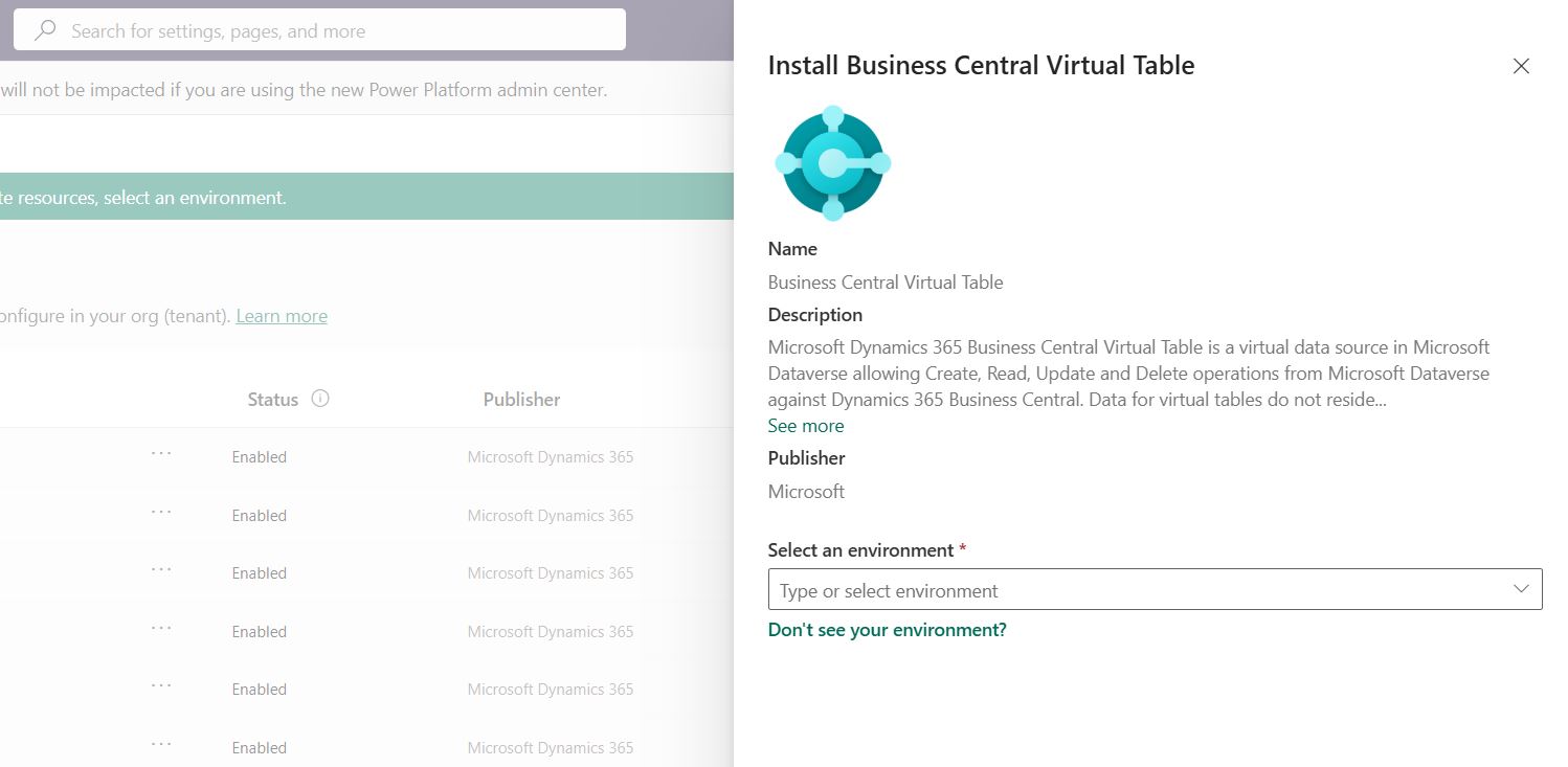 Part 3: Business Central Virtual Tables in Action: Step-by-Step Setup ...